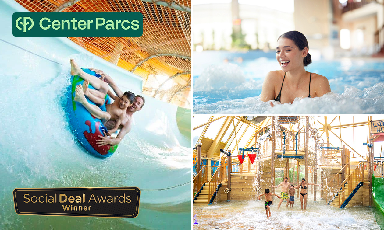 Aqua Mundo Center Parcs Port Zélande, Dag- of avondentree zwemparadijs ...