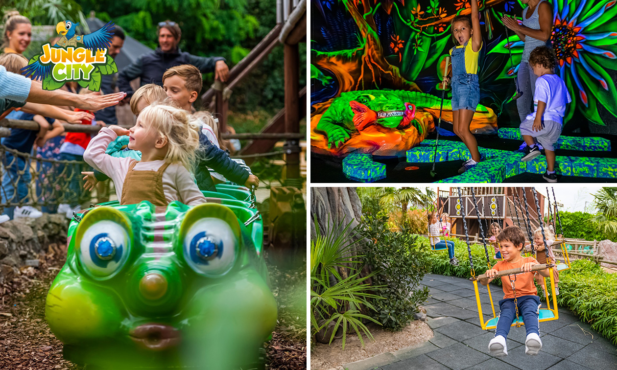 Jungle City, Accès à Jungle City ou au minigolf : épargnez 45% à Lille avec Social Deal