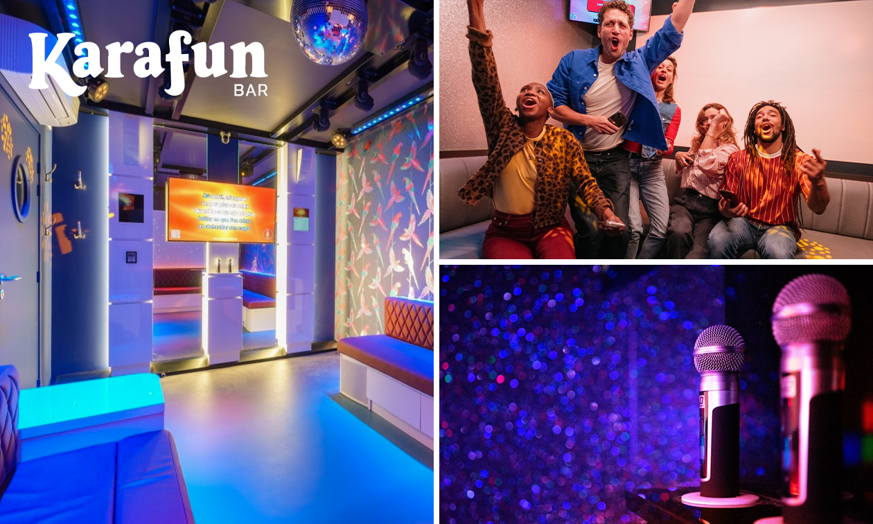 KaraFun Bar Lille, Karaoké et quiz (2h) en salle privée pour 6 à 12 ...