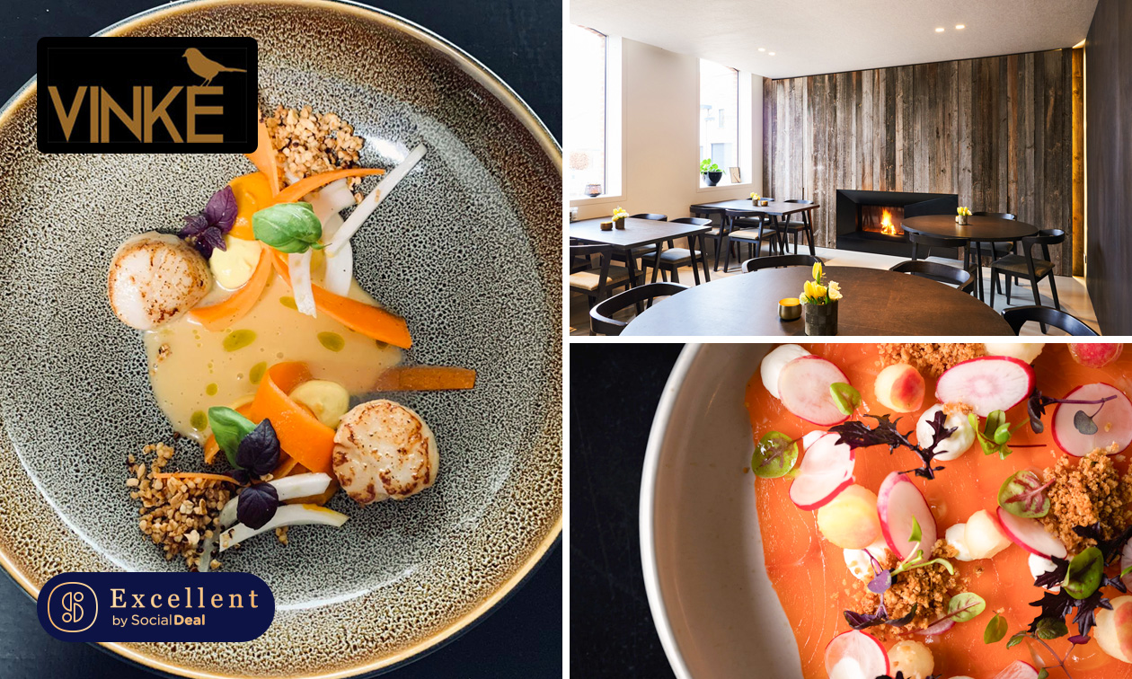 Restaurant Vinke, Lunch ou dîner gastronomique du chef en 3 services ...