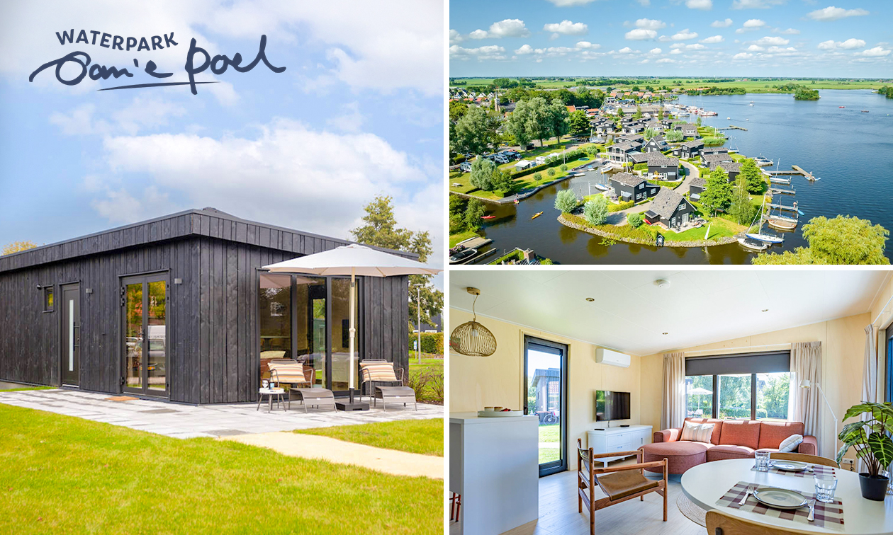 Waterpark Oan 'e Poel, 2 nuits ou demi-semaine pour 2 au cœur de la Frise : épargnez 26% à Lille ...